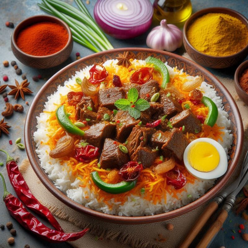 Spiced Beef Biryani – KachiCE